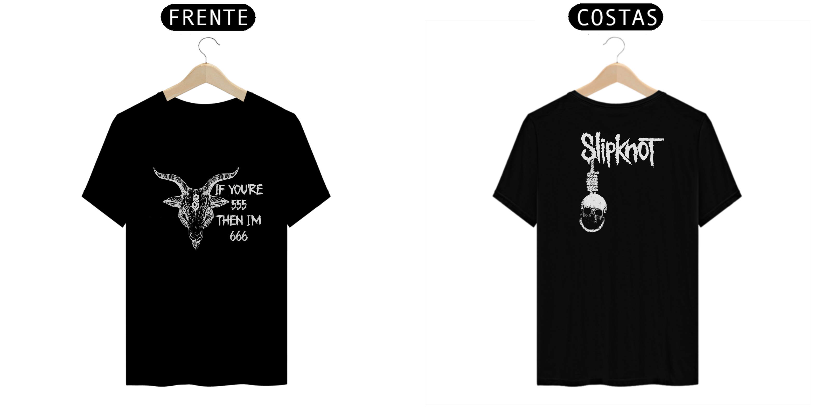 T-Shirt Classic Slipknot_555_666_ em