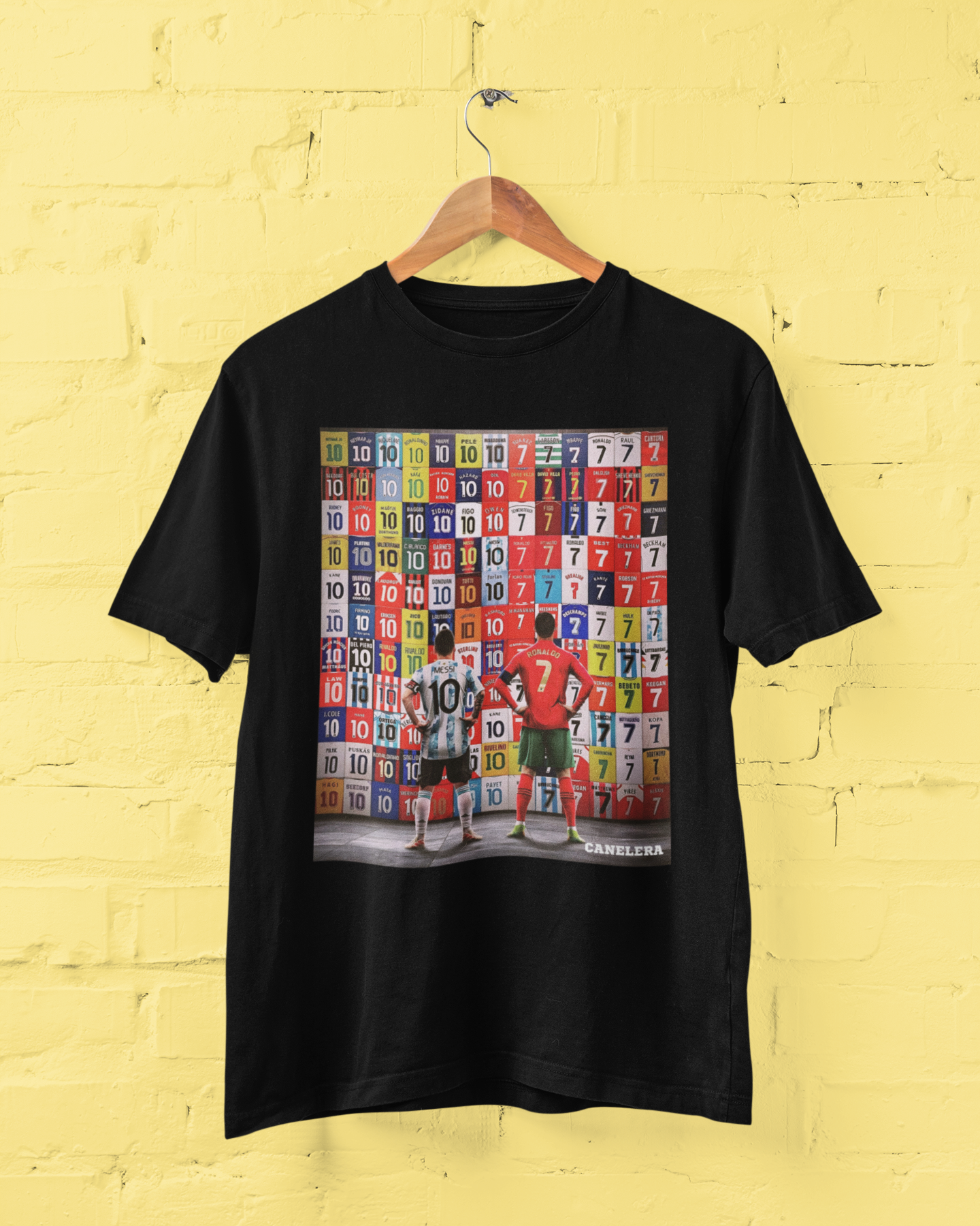 T-Shirt Quality Camiseta 10 x 7 Legacy - Messi e Cristiano Ronaldo em ...