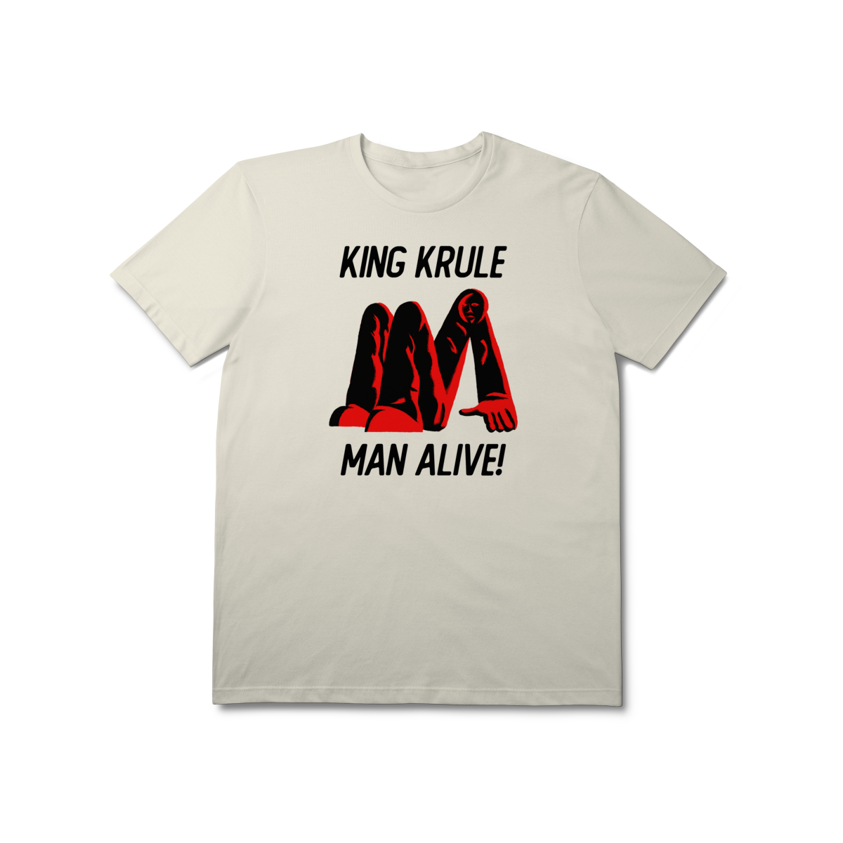 T-Shirt Prime [Premium] KING KRULE / MAN ALIVE! em Moon Pix